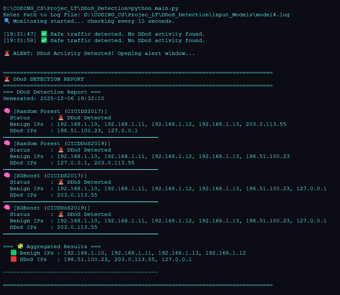 Project Report: DDoS Detection Tool Using Machine Learning Models | by ...