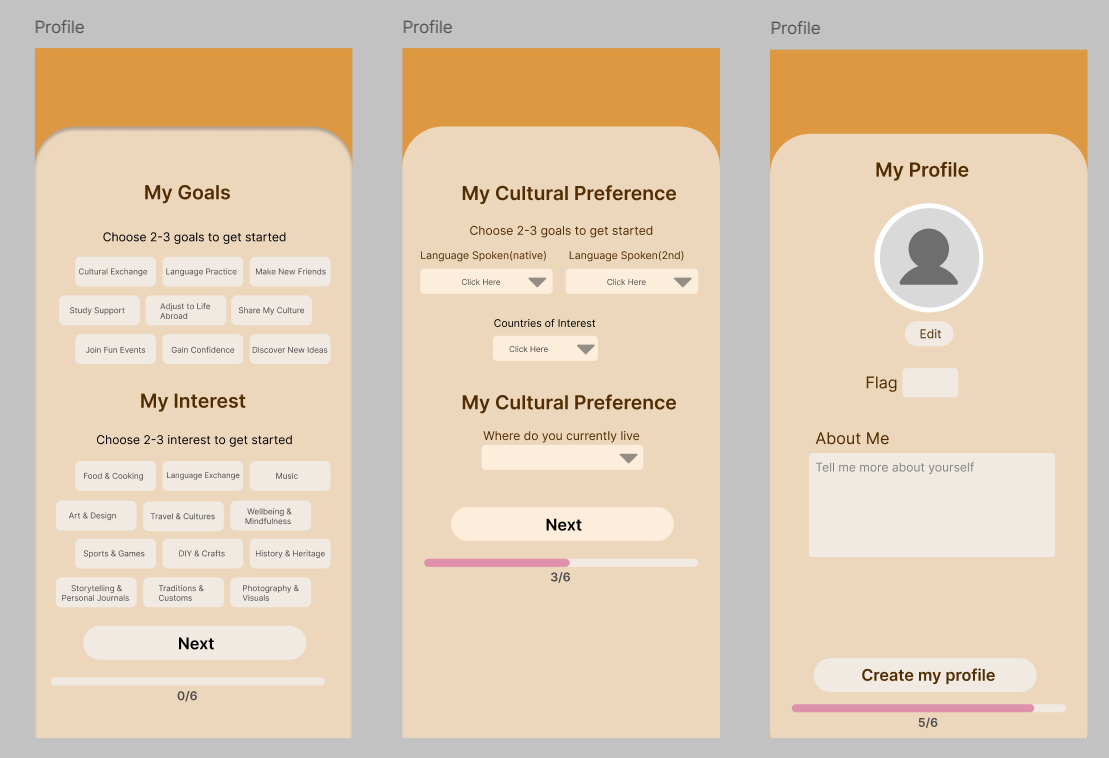 From Concept to Clicks: Designing a Cultural Exchange App | by Kayla ...