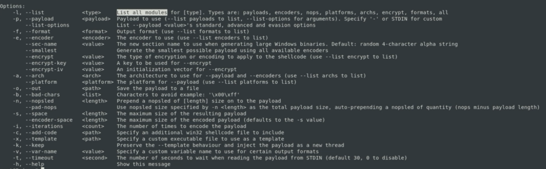 MSFVENOM PARAMETRELERİ. Msfvenom : Metasploit framework’ün yan… | by Didem Kış | Medium