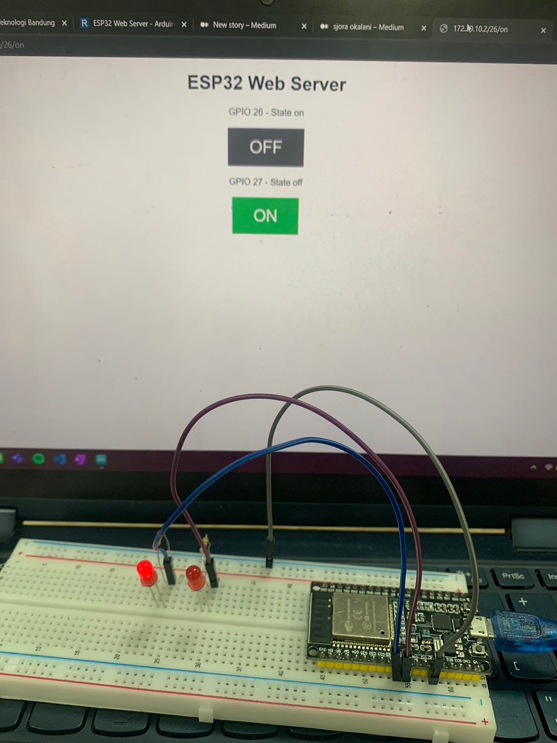 [Embedded Systems Project] Project #13: ESP32 Web Server | by sjora okalani | Medium