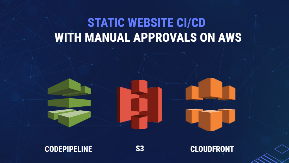 Static Website CI/CD with Manual Approvals on AWS | by Will Soto | AWS ...