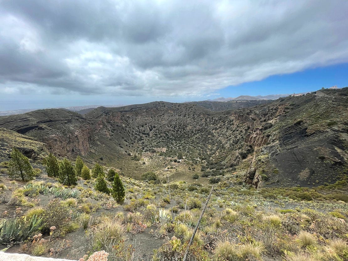 Gran Canaria: Caldera De Bandama. The Caldera De Bandama | by The ...