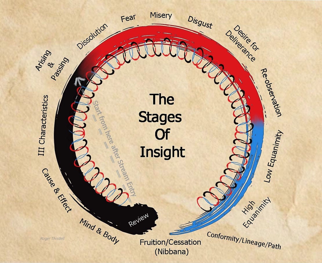 Insight Runs Cycling Through The Stages Of Insight And Predicting