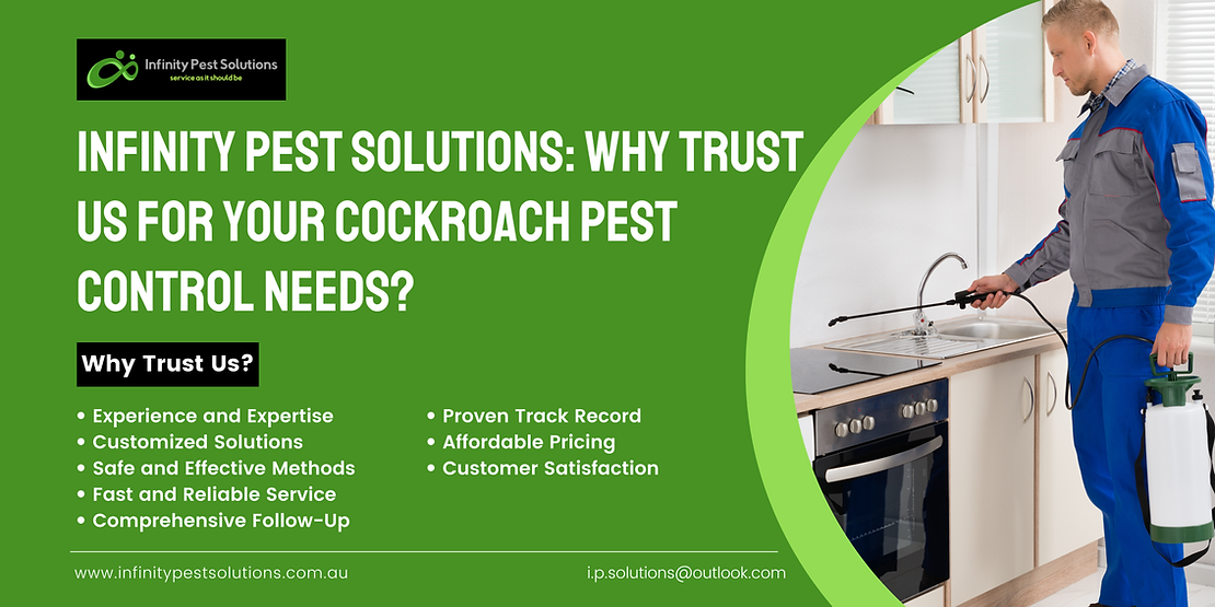 Infinity Pest Solutions: Why Trust Us for Your Cockroach Pest Control ...