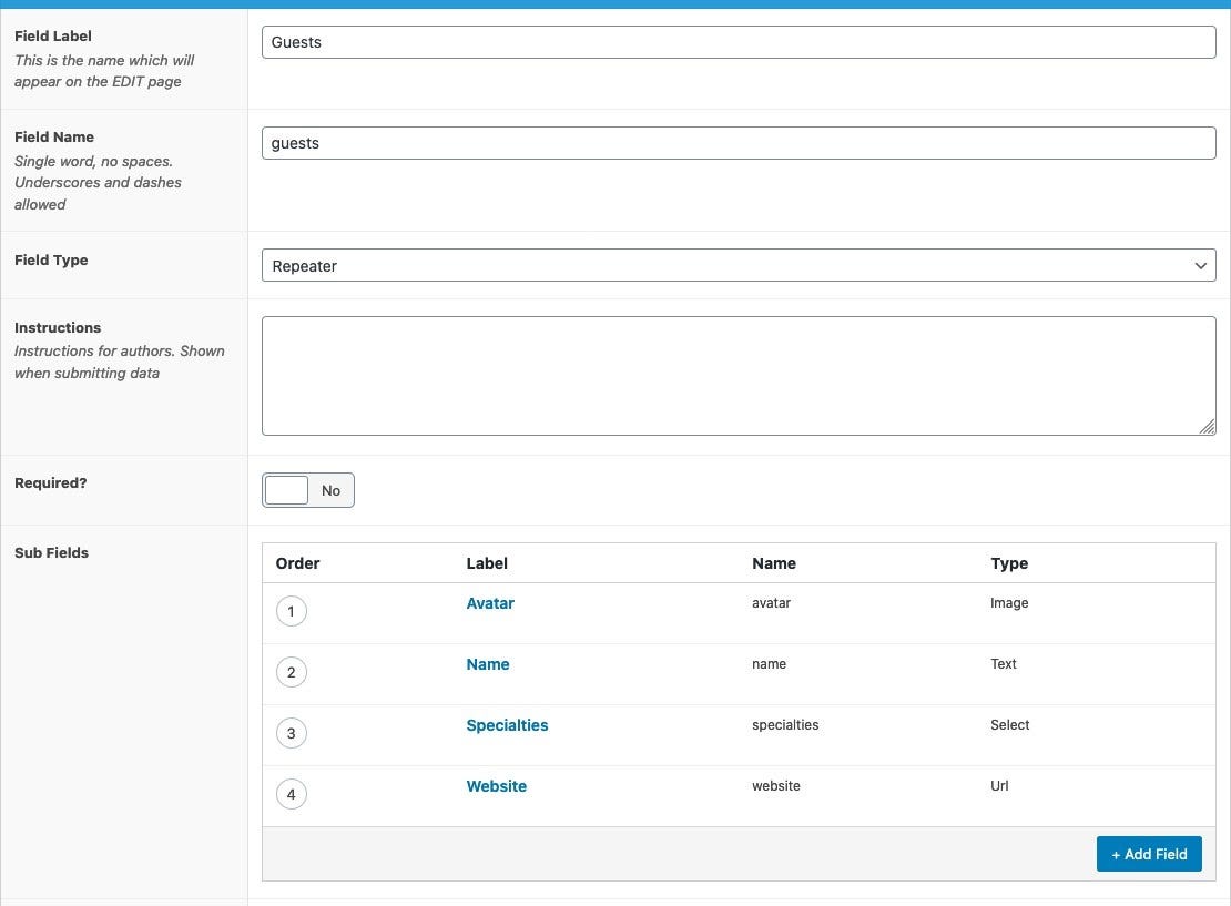 How to import ACF Repeater Fields Data with WordPress Importer | by Muthuselvi P | Smack Tech ...
