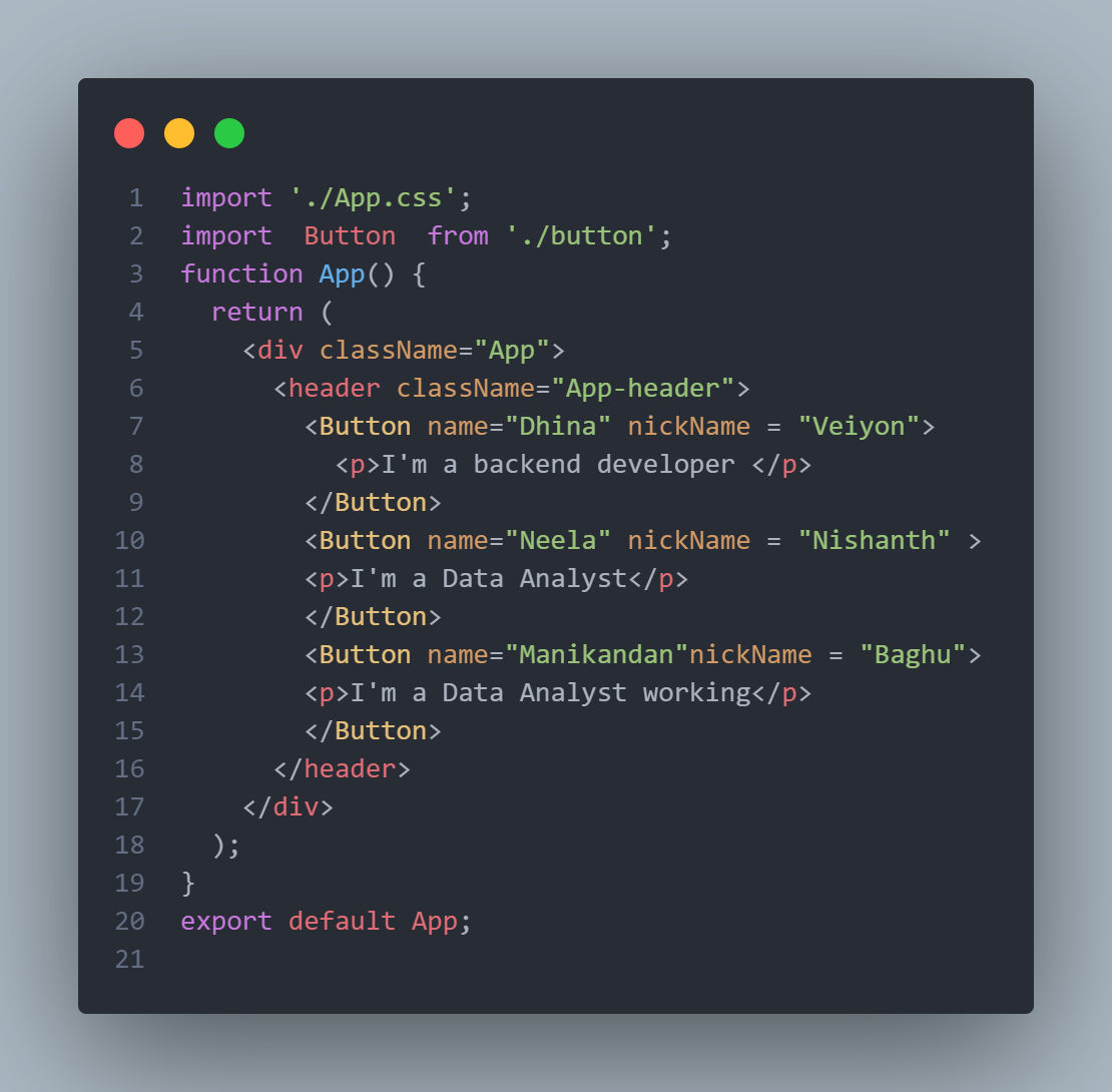 Learn React Everyday-01: Props Concepts in React | by Arunkrishna kannan | Jun, 2024 | Medium