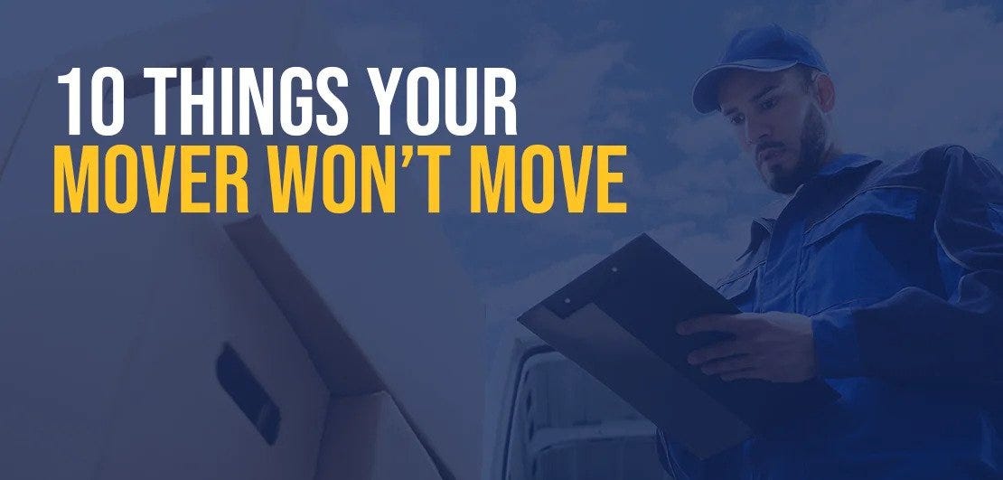 10 Things Your Mover Would not Move | by Vibhuti | Jun, 2023 | Medium