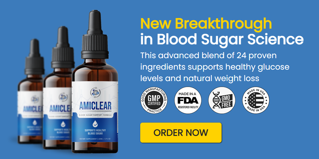 Amiclear Official — 1# Blood Sugar Formula For Diabetics — Jeffrey ...