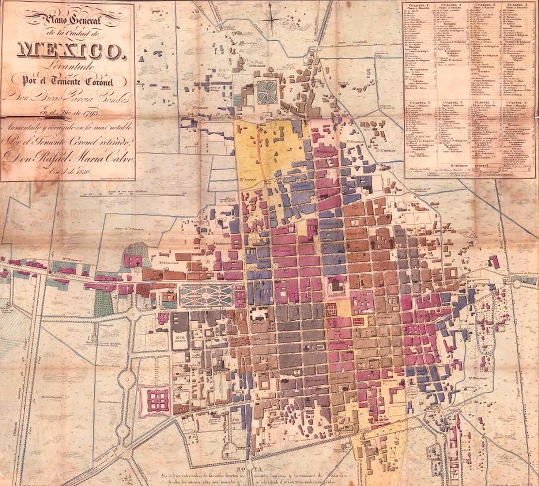 Deep in the Heart of Mexico: Lone Star Reflections in an 1830 Map of ...