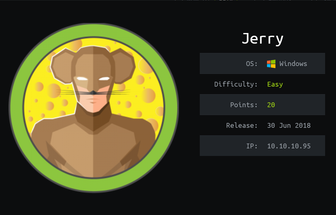 HTB | Jerry — Writeup. Jerry is sneaky, but we’re sneakier. As… | by ...