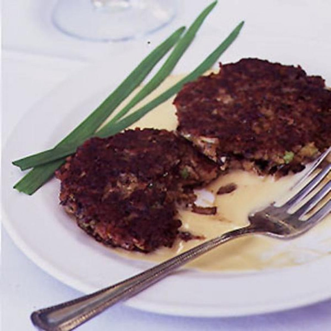 Fresh Mushroom Cutlets With Mornay Sauce - All Recipes - Medium