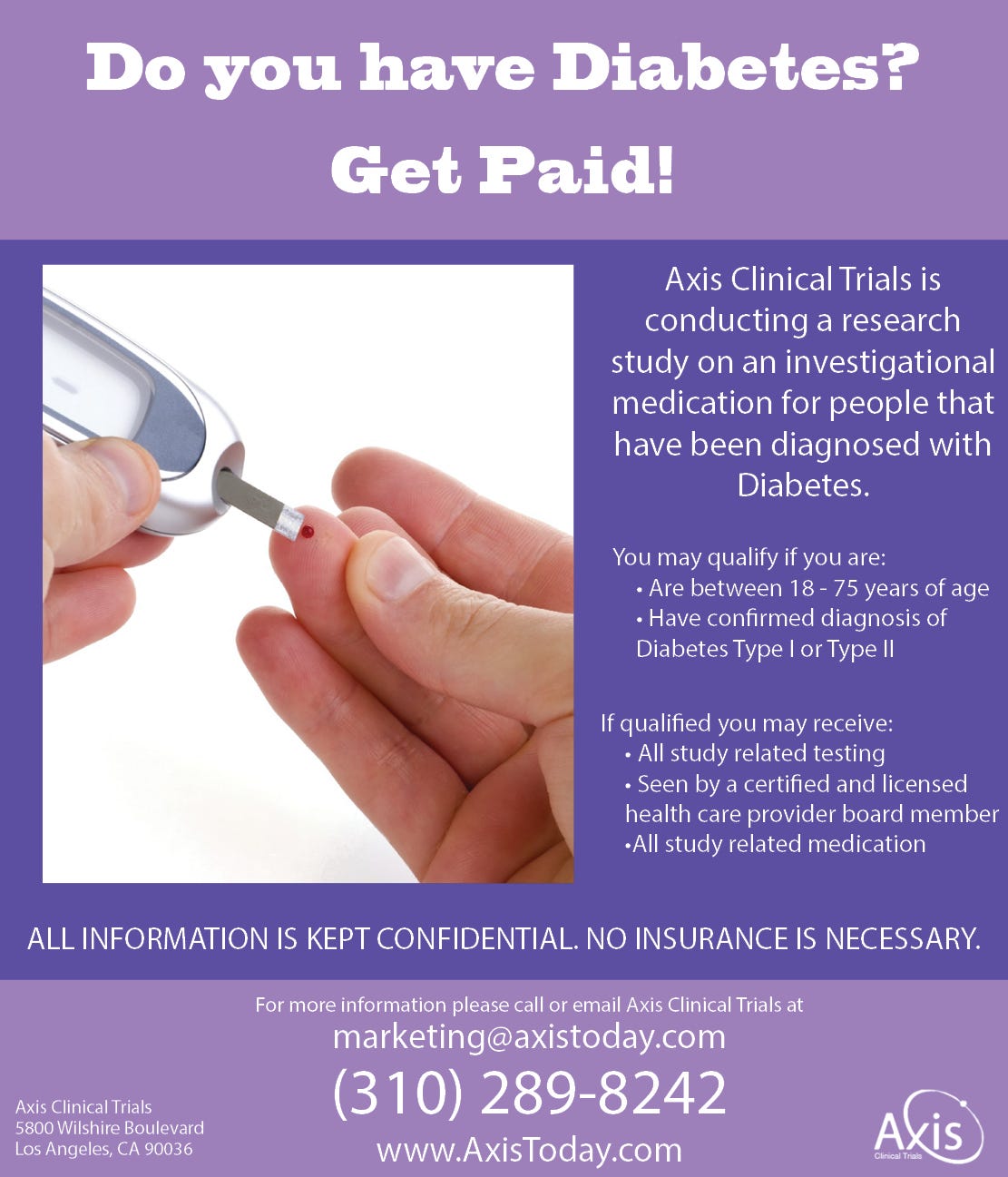 Axis Clinical Trials:Are you suffering from Diabetes? | by Axis ...