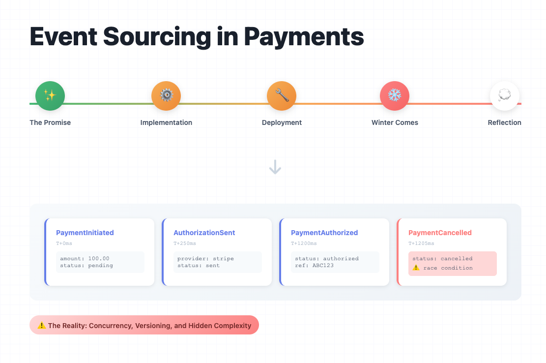 Event Sourcing in Payments: My Journey, Lessons, and Why I’d Think ...