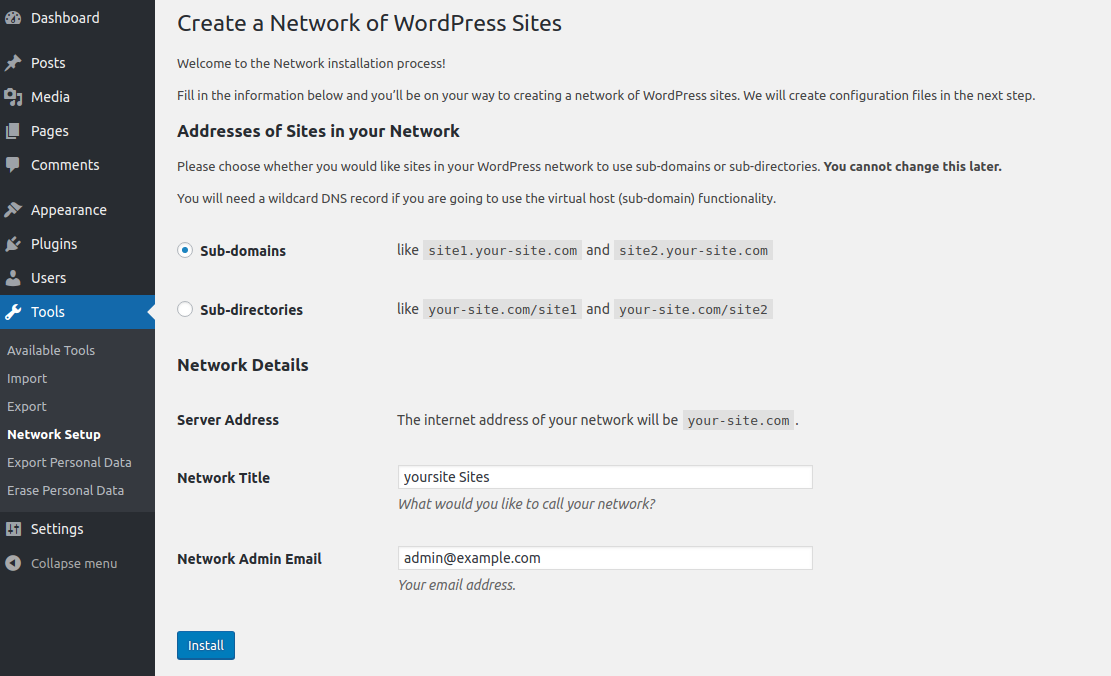 How to create multi-site network using domain name locally? | by Kamala ...