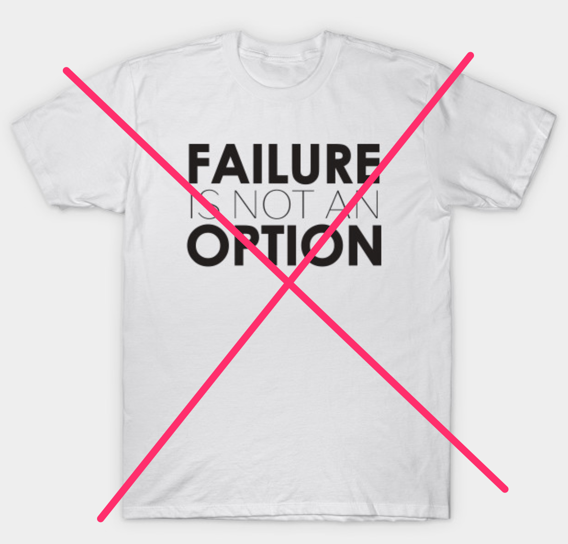 Failure is an Option — Embrace it! | by Dale Bingham | Medium