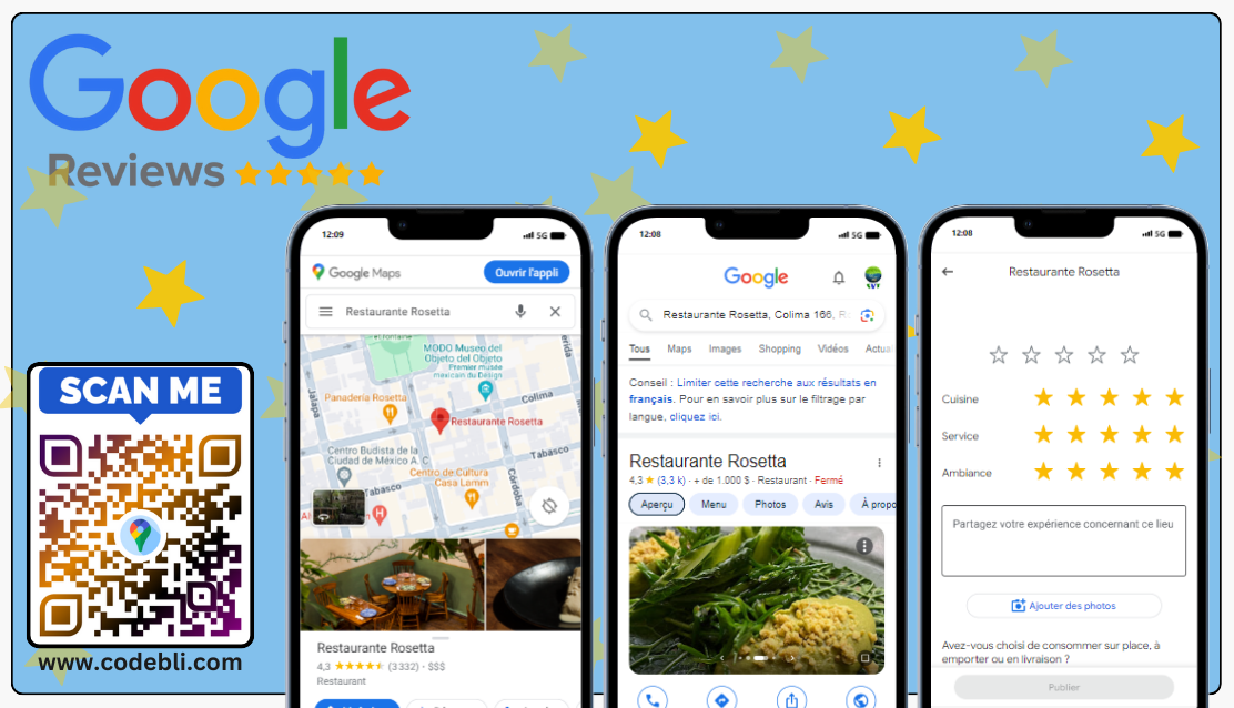 Boost Your Business Reputation with Our Google Reviews QR Code Generator! | by Codeblidotcom ...