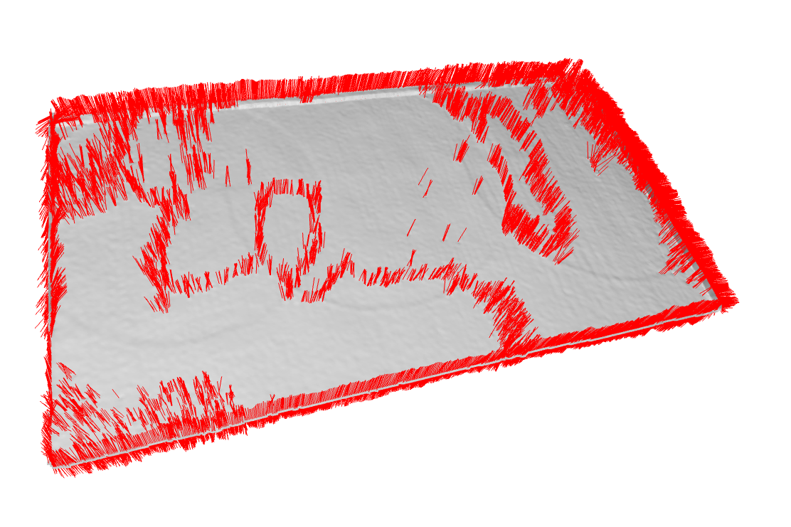 Open3D tips — Visualize normals in point cloud using Open3D | by Vladprivalov | Medium