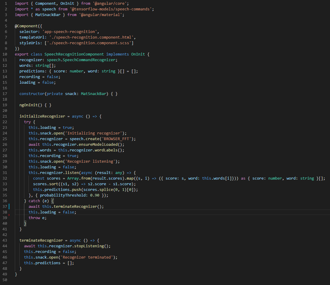 Speech Command Recognizer with TensorFlow.js and Angular | by Felix ...