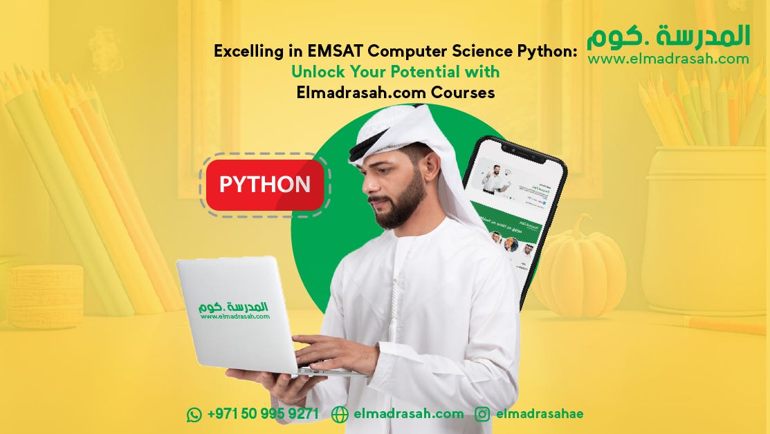 Excelling in EMSAT Computer Science Python: Unlock Your Potential with Elmadrasah.com Courses ...