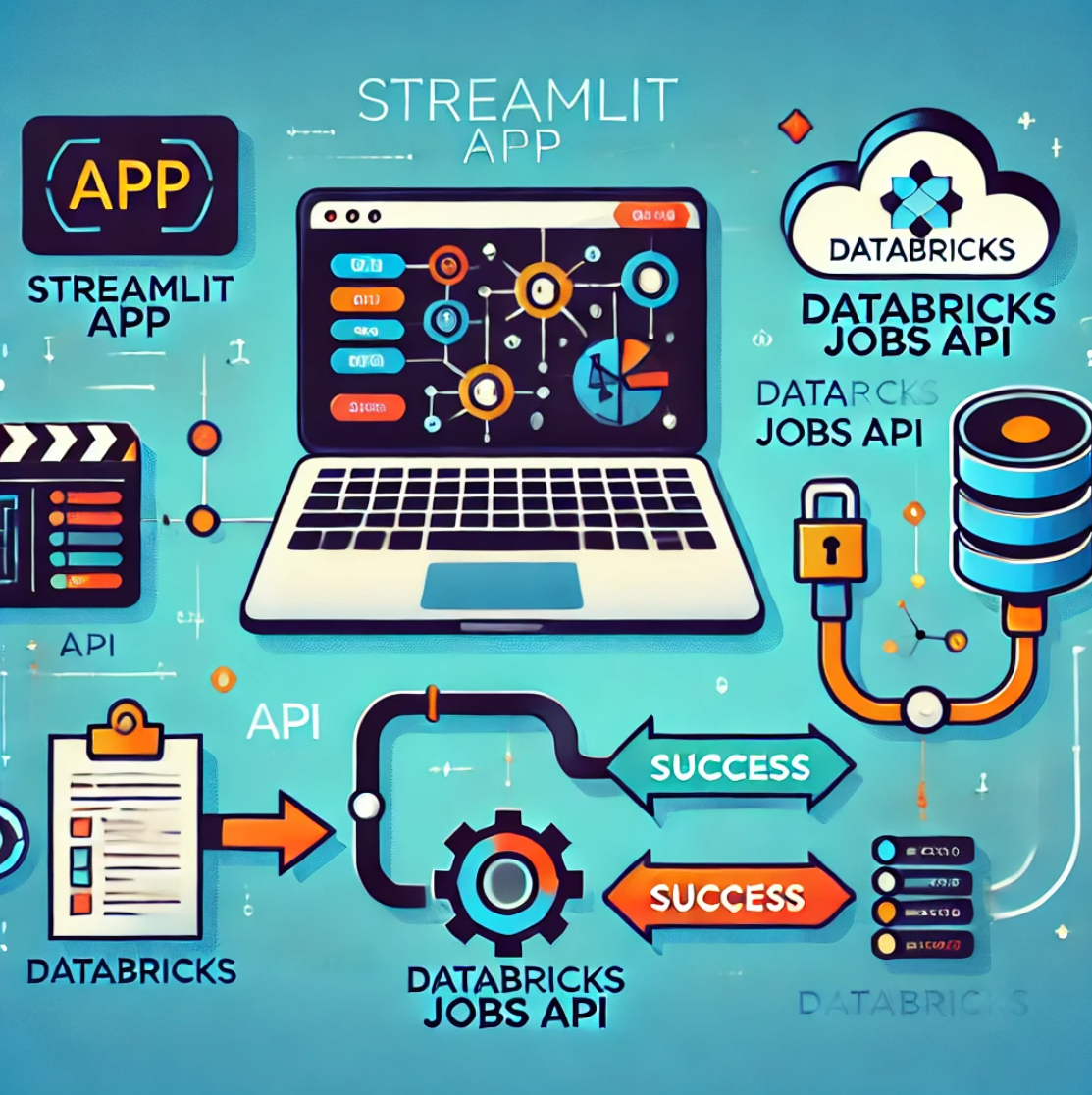 From Fragile to Robust: Triggering Databricks Jobs from a Streamlit App | by Suhas Pawar | Medium
