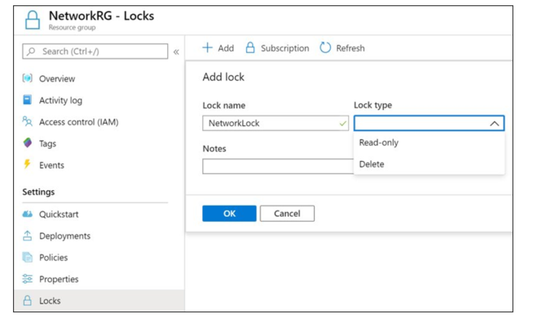 AZ 104 study guide — how to create Resource lock | by Mohammad Shoeb | Sep, 2024 | Medium