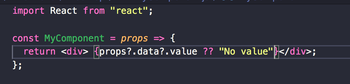 How to use optional-chaining in React | by Vitor Vieria | Medium