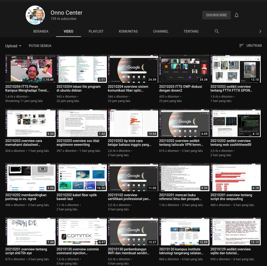 Website dan Channel Youtube untuk Belajar GNU/Linux Bahasa Indonesia ...