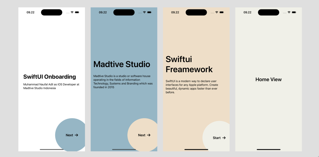 SwiftUI: Creating a Onboarding Screens with Animated Transitions from Scratch | by Muhammad ...