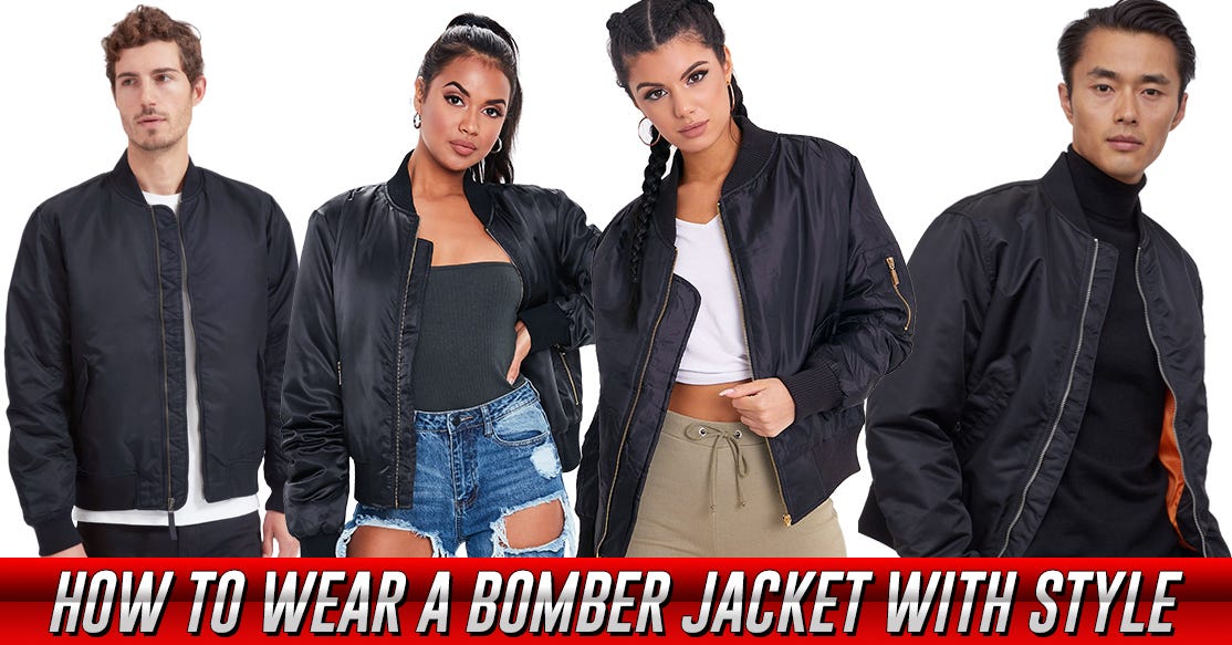 How to Wear a Bomber Jacket with Style | by Sophia Joseph Alex | Medium