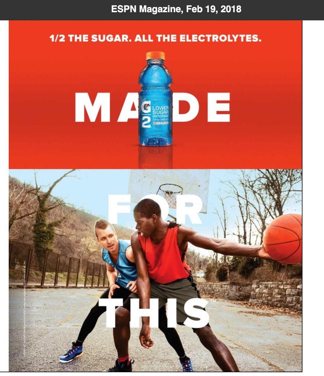 Gatorade Is More Than A Drink. Gatorade’s recent basketball-themed ...