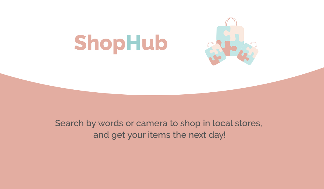 ShopHub is an app that helps users search for items on local stores either with regular search ...