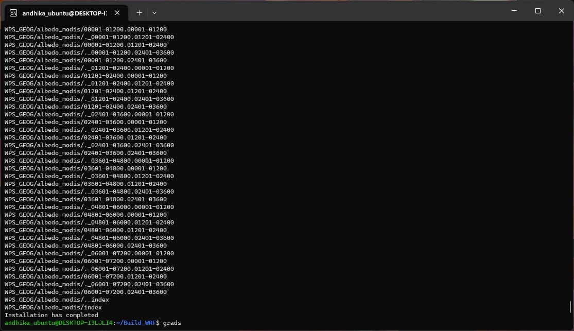 Install WRF (kini) mudah. Memulai kembali belajar model numerik… | by ...