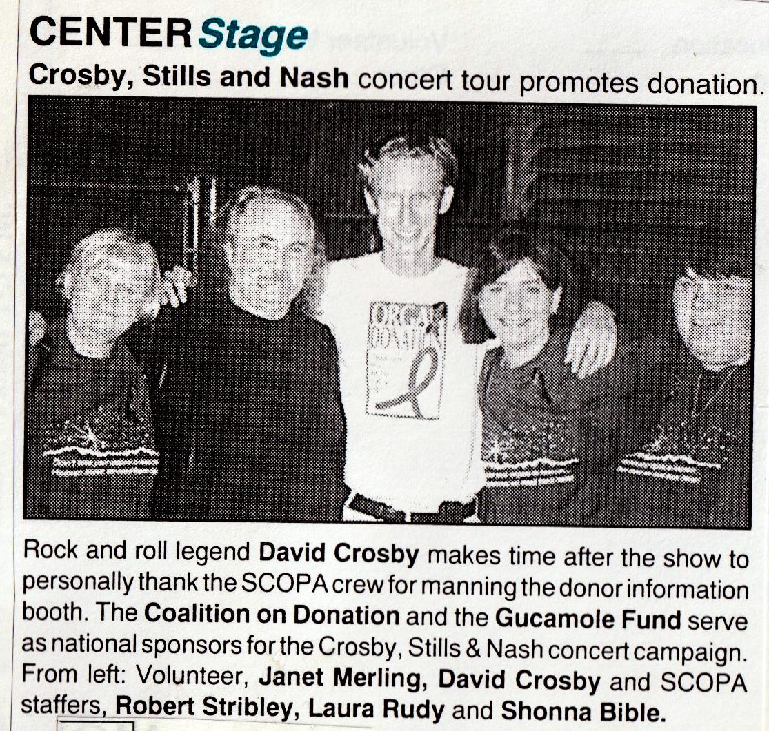 The Gift of Life That Kept David Crosby Rocking | by Robert Stribley ...