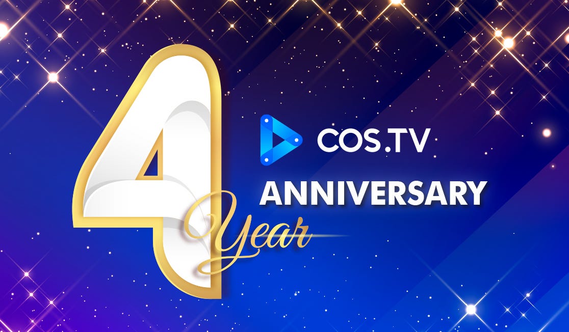 Chuỗi Sự Kiện Kỷ Niệm 4 Năm COS.TV! | by ContentosHome | Contentos VN | Jun, 2023 | Medium