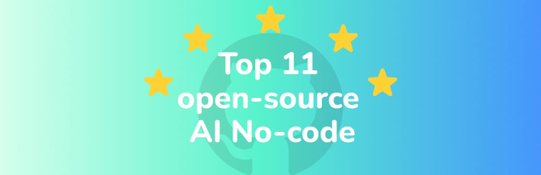 Top 11 Open Source No-Code AI Tools with the Most GitHub Stars | by NocoBase | Oct, 2025 | Medium