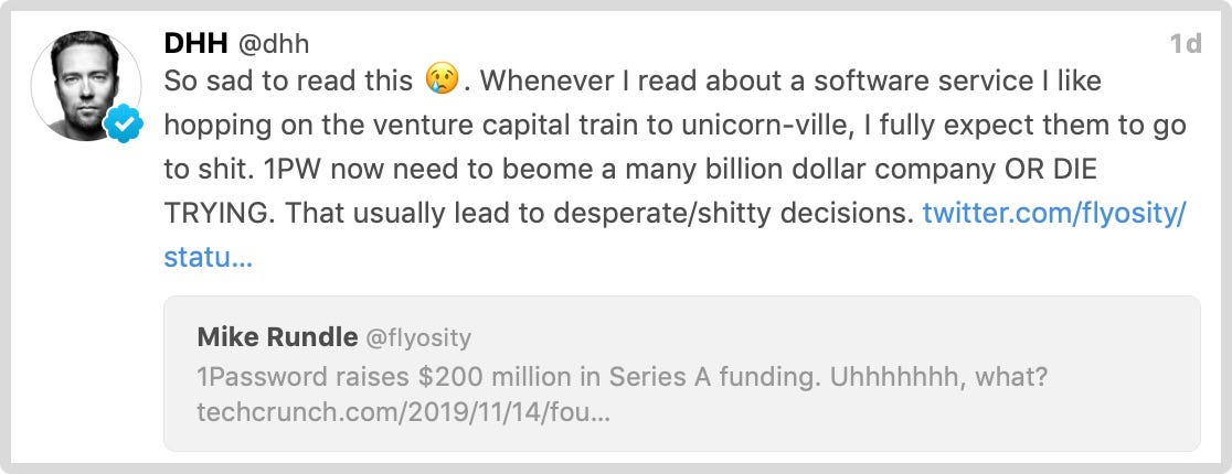 A love letter to DHH and others concerned about our recent funding ...