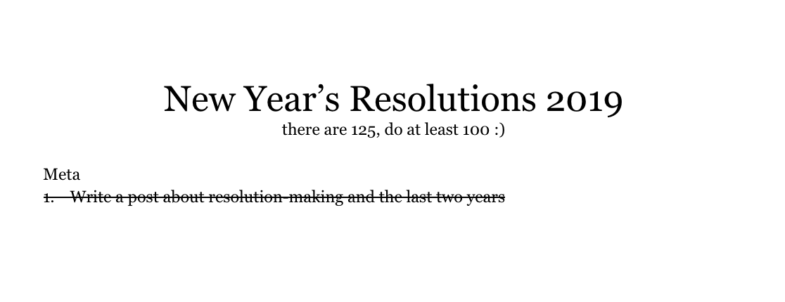 On Resolutions. Some thoughts on resolutions over the… | by Amy J. Chen ...