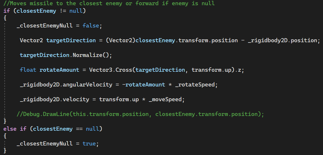 Day 30 of Game Dev: Creating a Heat Seeking Missile in Unity Part 2! | by Ethan Martin | Dev Genius