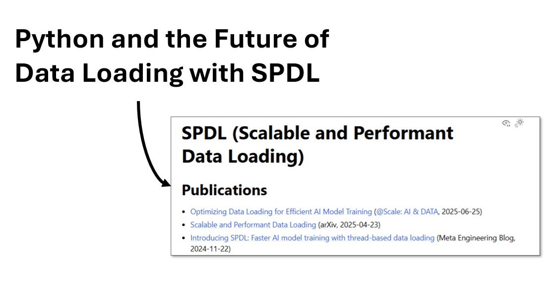 Python and the Future of Data Loading with SPDL | by Py-Core Python ...