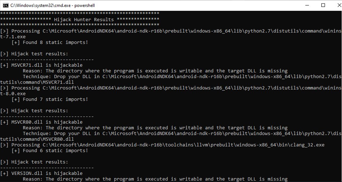 Finding writable folders and hijackable DLLs | by Mark Mo | Medium