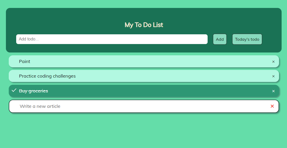 How to make your Todo App standout? | by Vedika Pachisia | Medium
