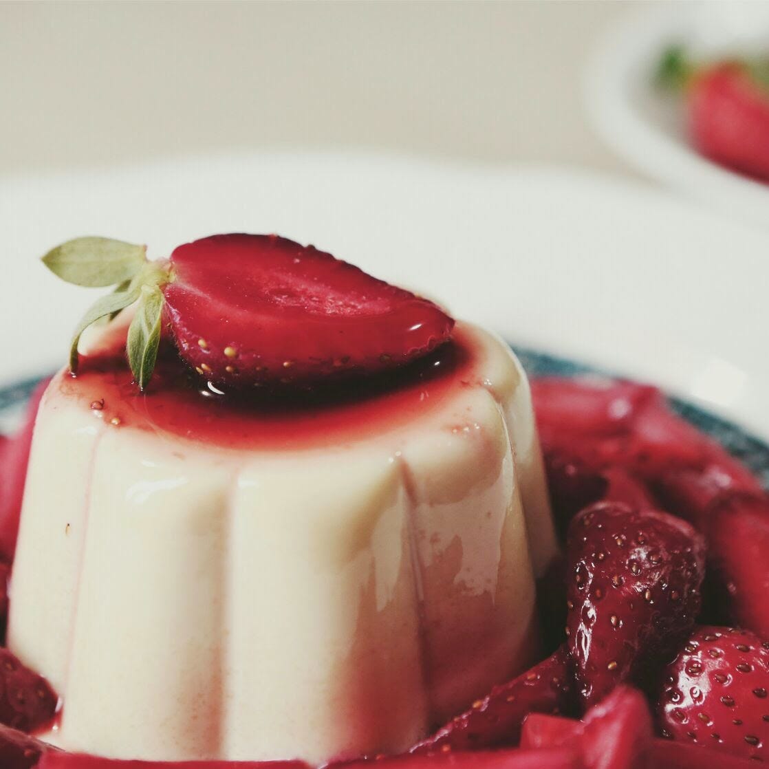 Earl Grey Panna Cotta — Video | by Michael Toa | Michael Toa