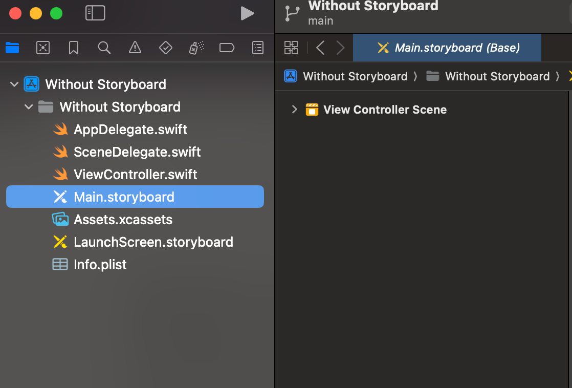 Create An iOS App Without Storyboard | by Sanjay Kochrekar | Medium