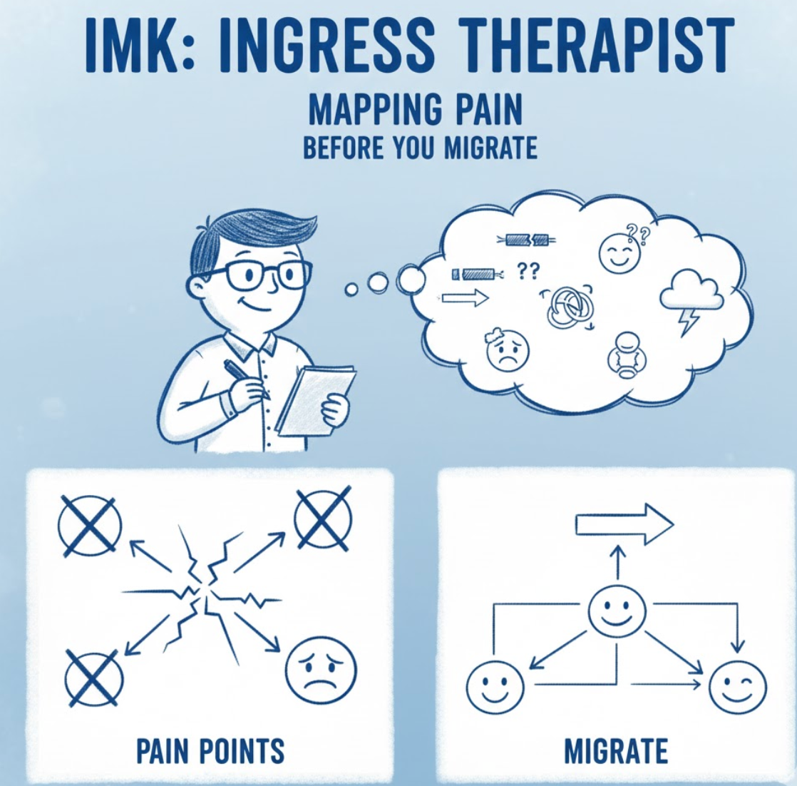 IMK Wants to Be Your Ingress Therapist — Mapping Pain Points Before You ...
