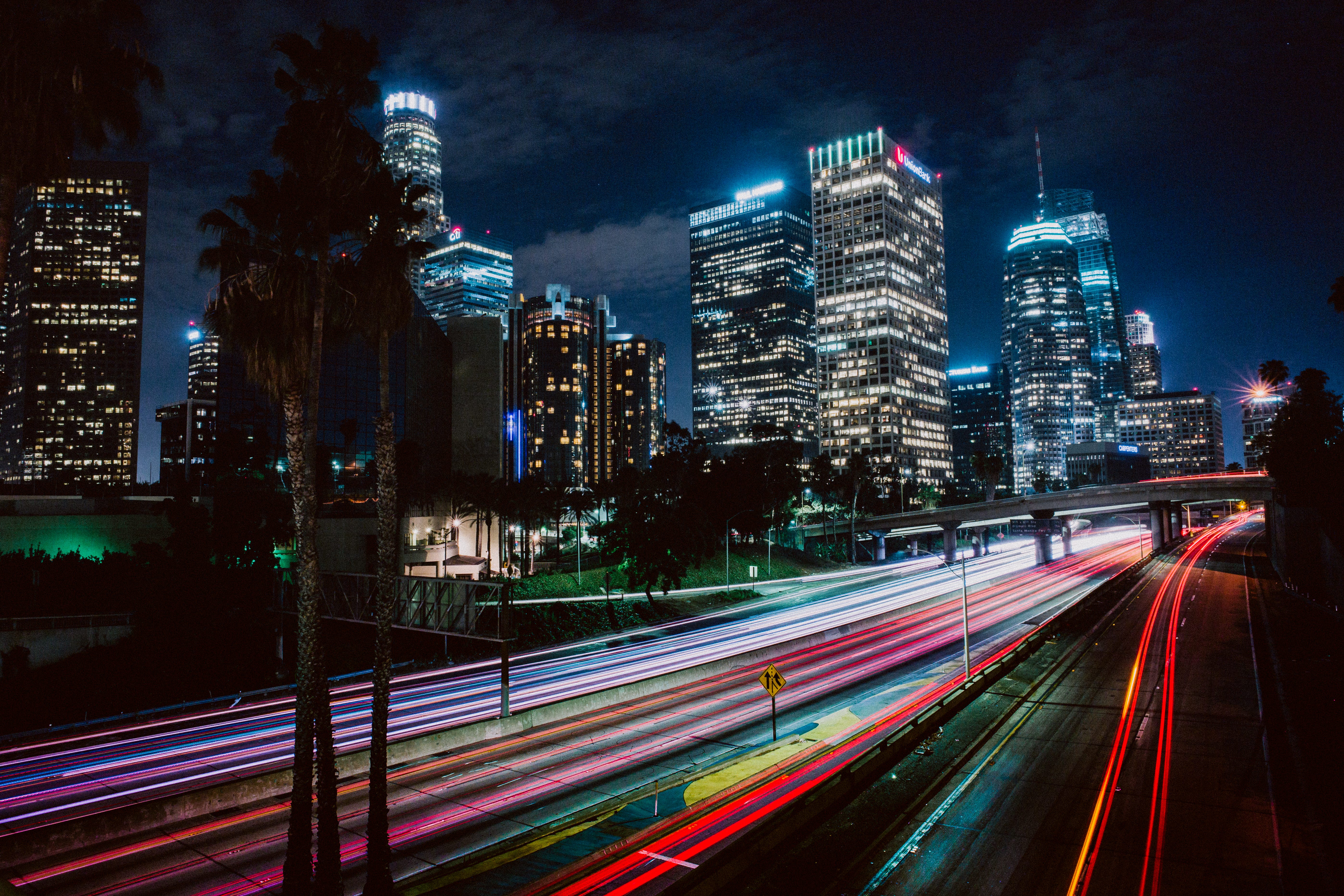 City Of Los Angeles At Night