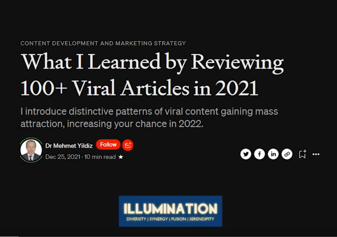 How to Write Viral Articles and Blogs | by ILLUMINATION | ILLUMINATION ...
