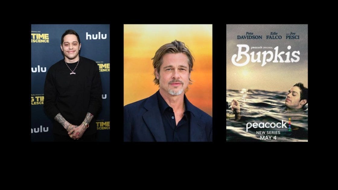 Fans can’t wait to watch Pete Davidson & Brad Pitt together in ‘Bupkis’ Season 6 - Davis Michael ...
