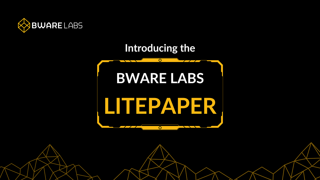 Bware Labs Litepaper. Bware Labs с гордостью сообщает, что мы… | by LadyBond | Medium