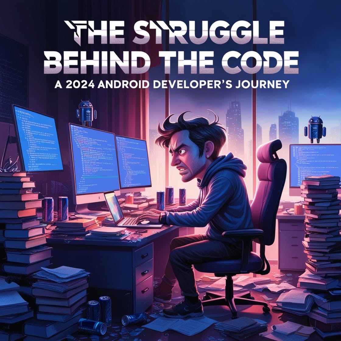 The Struggle Behind the Code: A 2024 Android Developer’s Journey | by MOHAMMED MUTTAHIR | Oct ...