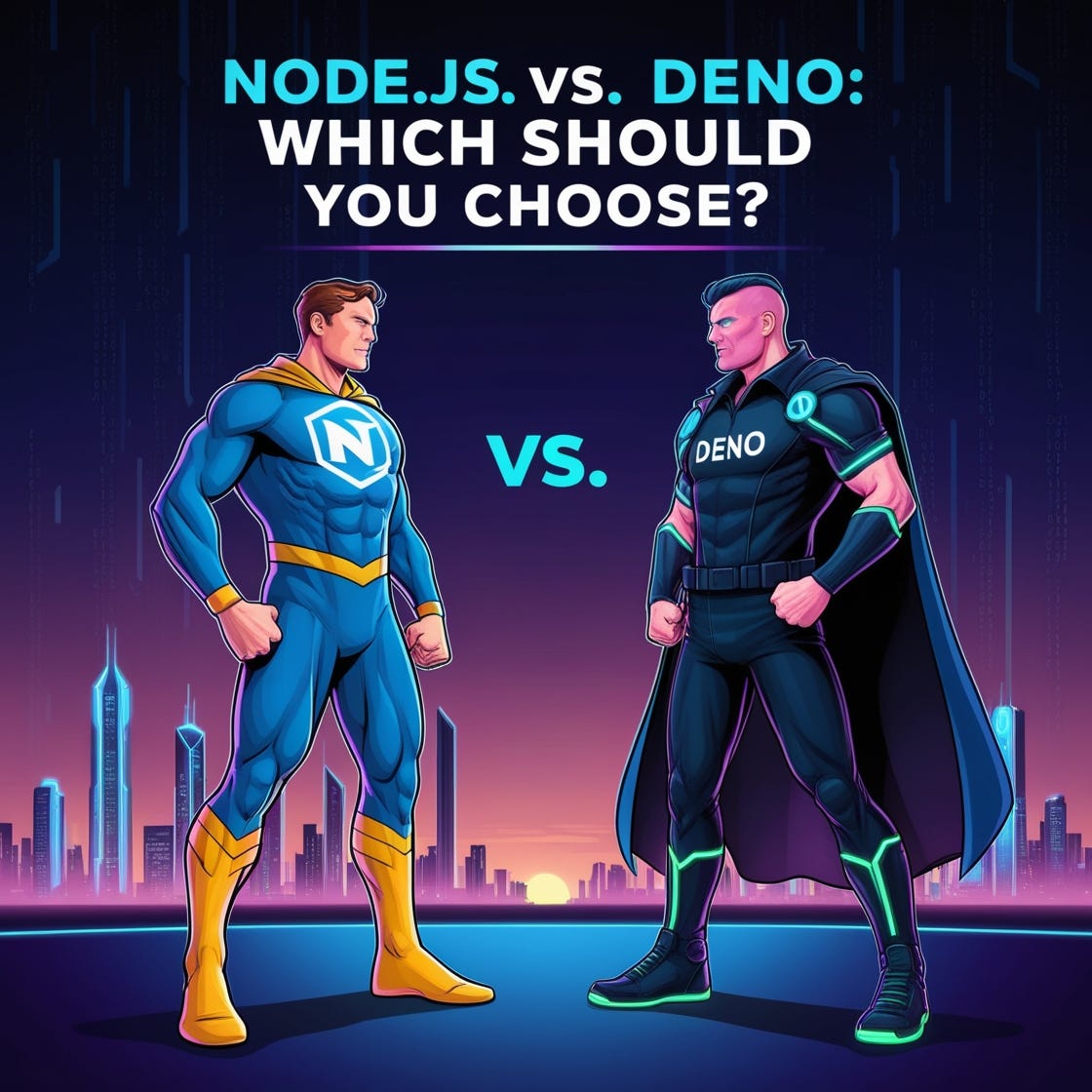 Node.js vs. Deno: A Developer’s Practical Guide for 2024 | by Saurabh Pathak | Medium